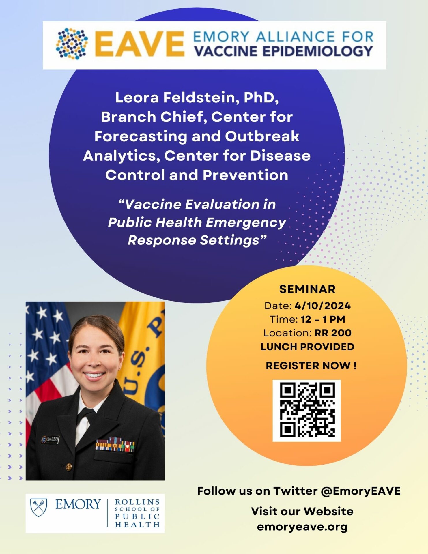 EAVE April Seminar Lunch - Emory Alliance for Vaccine Epidemiology